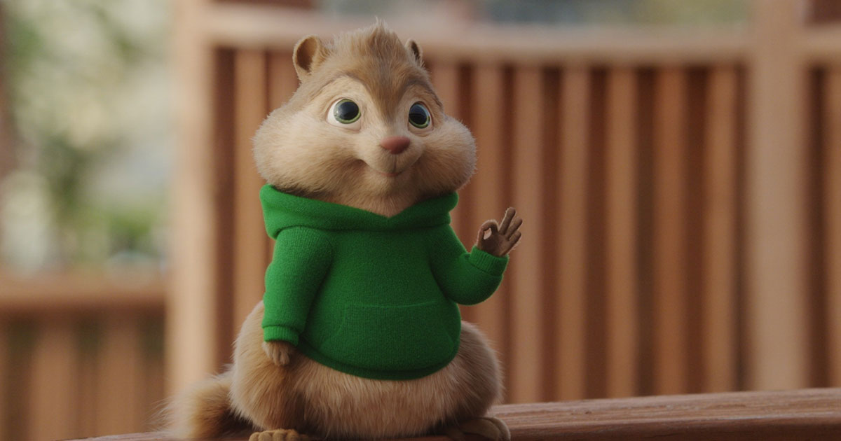 Theodore from Alvin and the Chipmunks: The Road Chip - VFX Breakdown ...