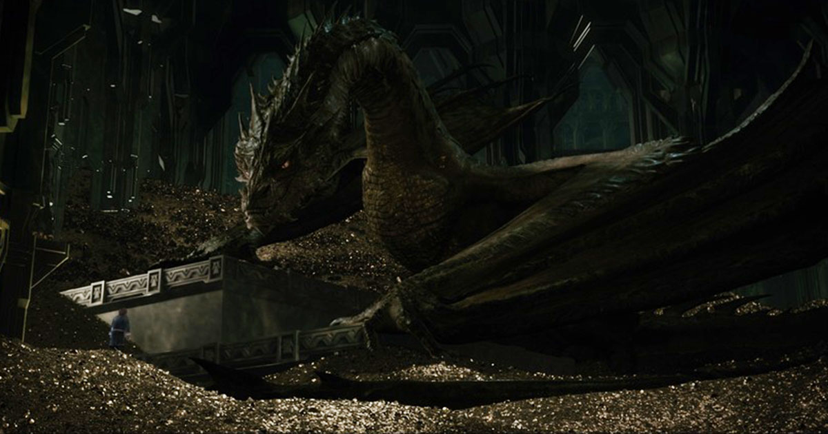 The Hobbit: The Desolation of Smaug - VFX Breakdown | Wētā FX